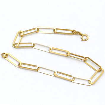 Paper Clip Bracelet – Gold Zone Jewelry